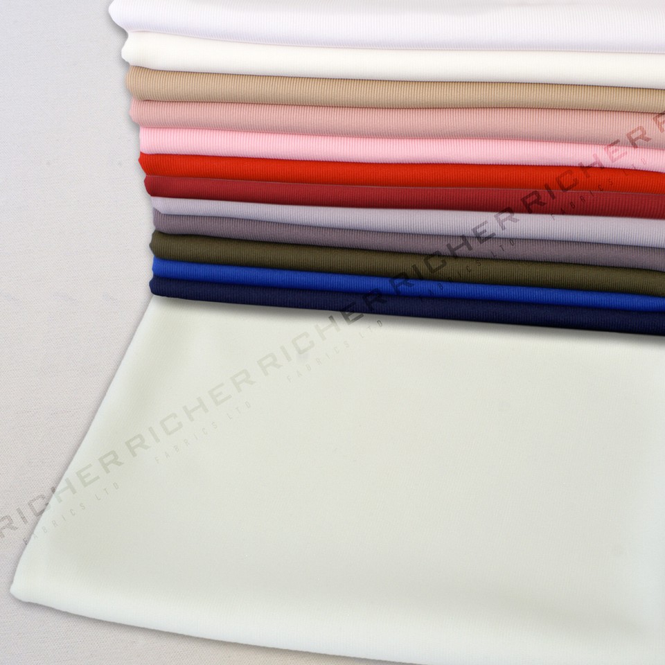 Fine Knitted 1x1 Rib Stretch Cuffing Fabric Material Cuffs Collars ...