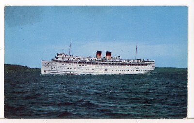 1950s - S.S. SOUTH AMERICAN, The Georgian Bay Line on Great Lakes ...