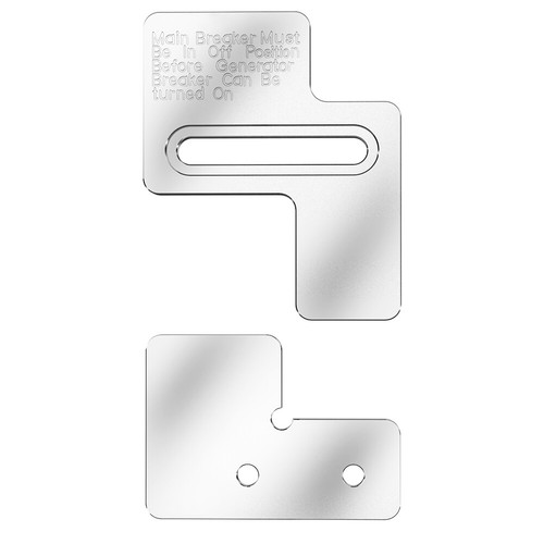 Generator Interlock Kit For Siemens 100 Amp & Murray 100 Amp Panels USA ...