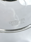 CRYSTALITE BOHEMIA Etched CRYSTAL WATER/ WINE GLASSES 9 1/2" TALL Set 4 ...