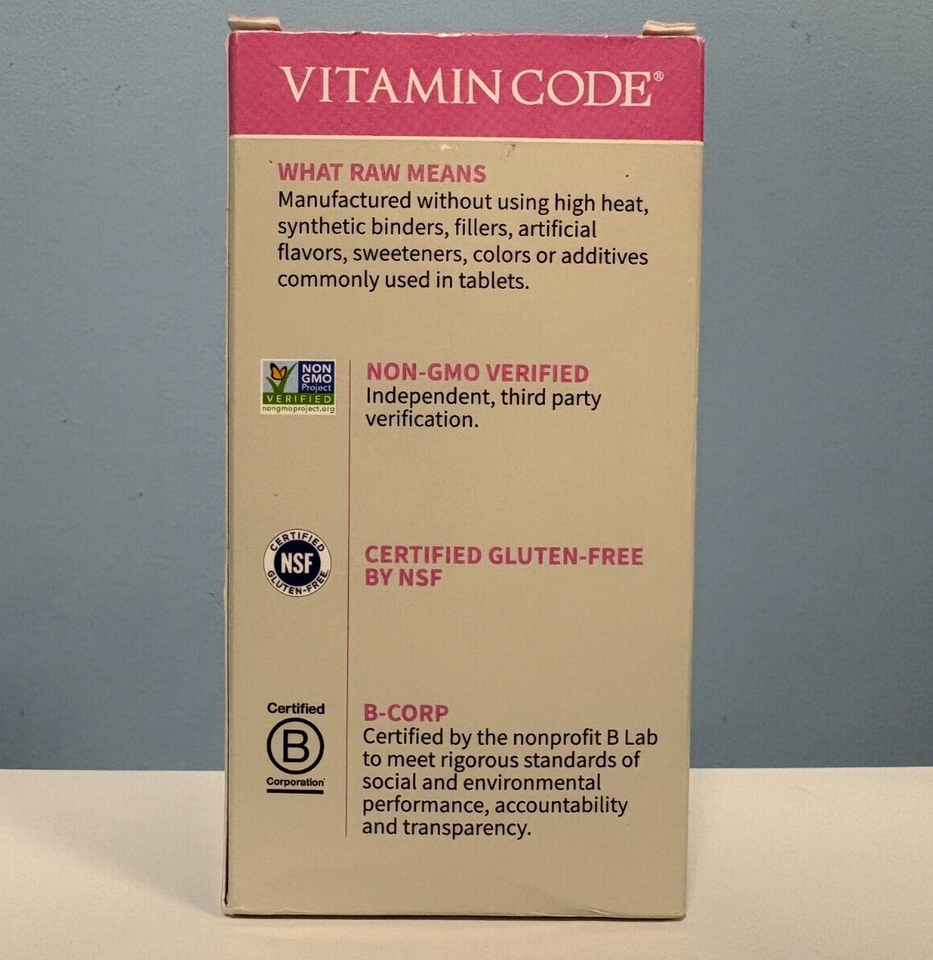 Garden Of Life Vitamin Code 50 & Wiser Women 120 Capsules EXP 05/2026 ...