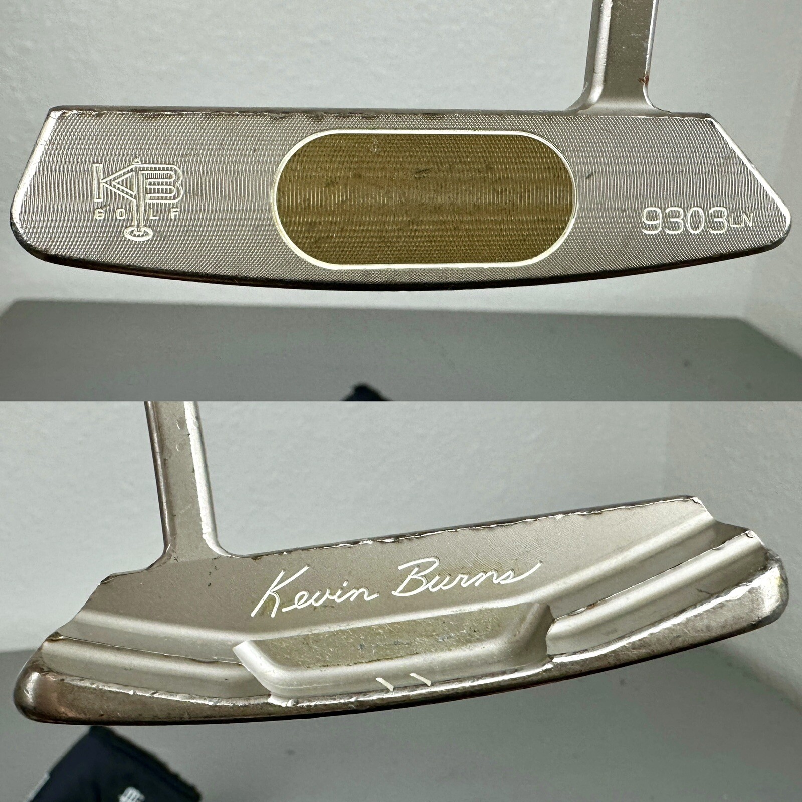 Kevin Burns Milled 9303 LN Putter 34” KB headcover included RH | eBay