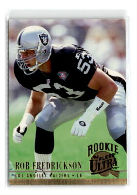 1994-Ultra -#419-Rob Fredrickson RC-Los Angeles Raiders | eBay