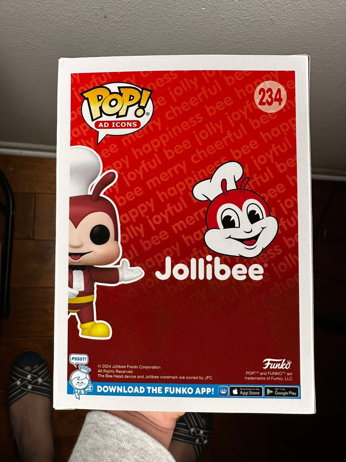 JOLLIBEE #234 FUNKO POP! FUNKO FUNATIC PHILIPPINES LE 3000 GITD GLOW IN THE DARK | eBay