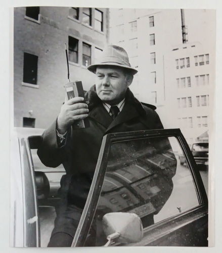 1972 Boston MA Police Vice Squad Captain MacDonald Radio Vintage Press ...