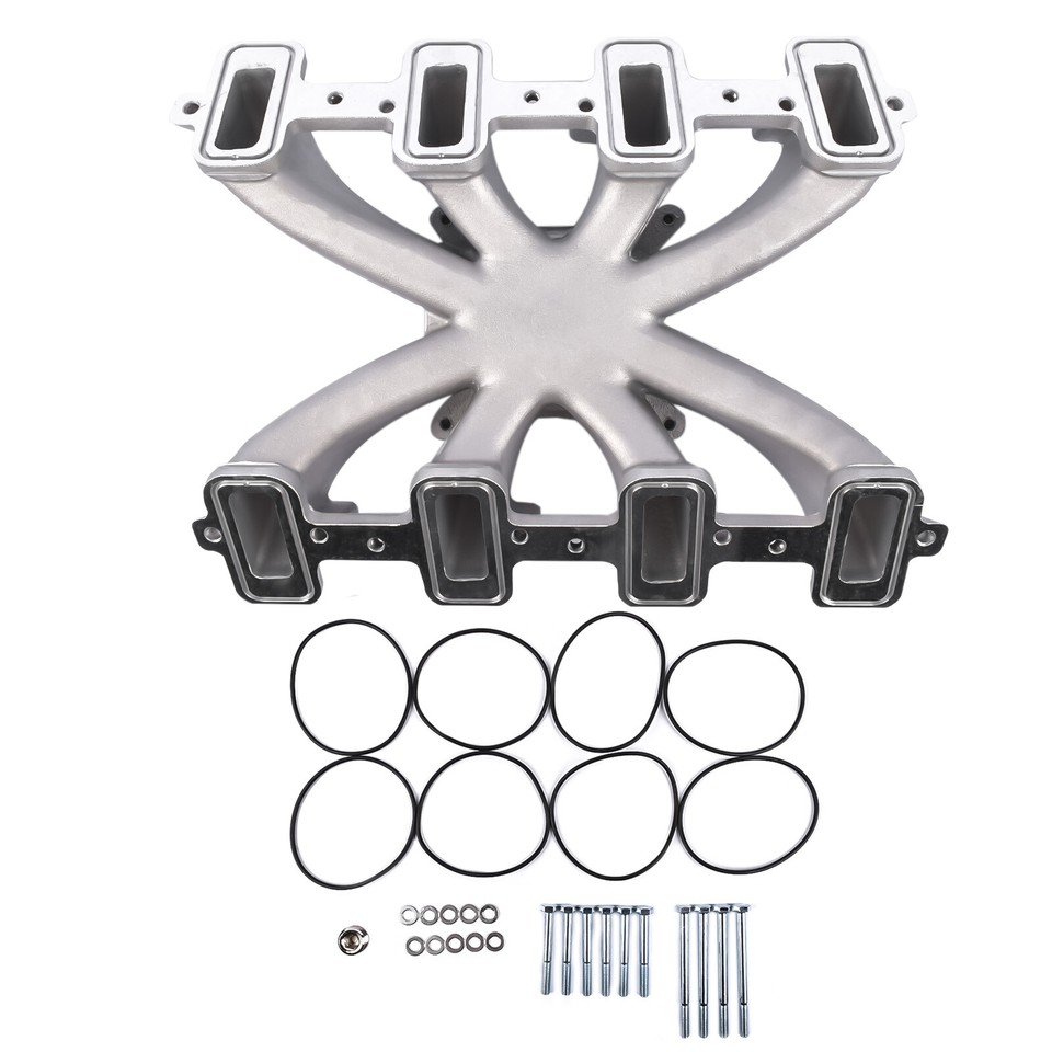 Single Plane Mid-Rise Upper Intake Manifold For LS1 LS2 LS6 5.7L 350 ...