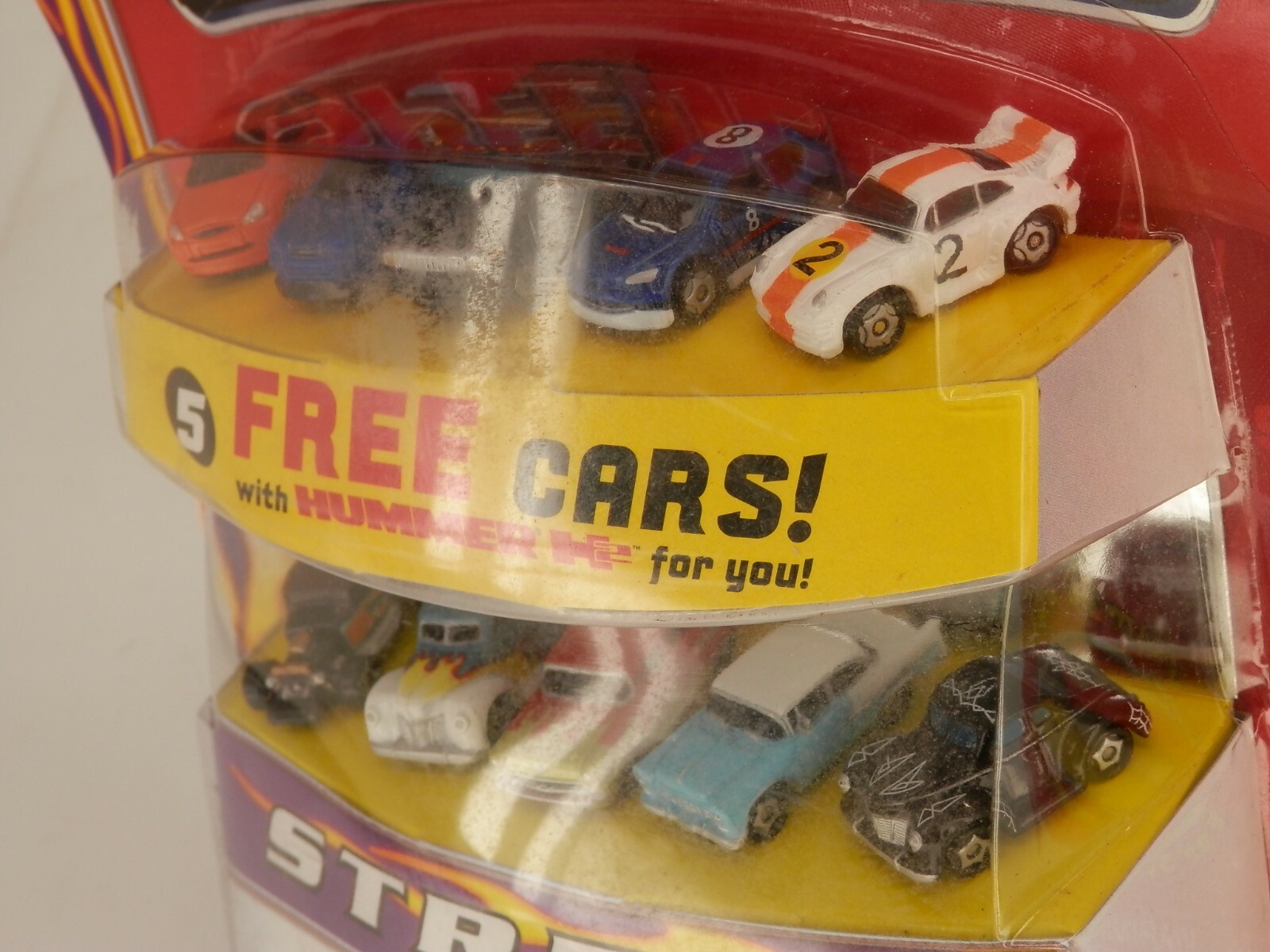 2003 Playmates Speedeez Street Hot Rods 1 Includes Hummer H2 Micro Cars ...