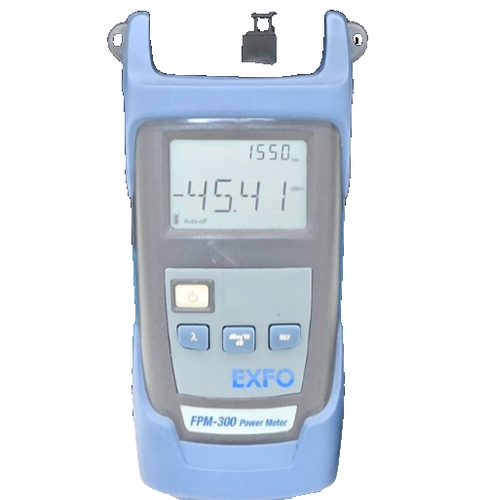 EXFO FPM-300 PON Power Meter FPM-302 with FC and SC Adapters 1310/1490 ...