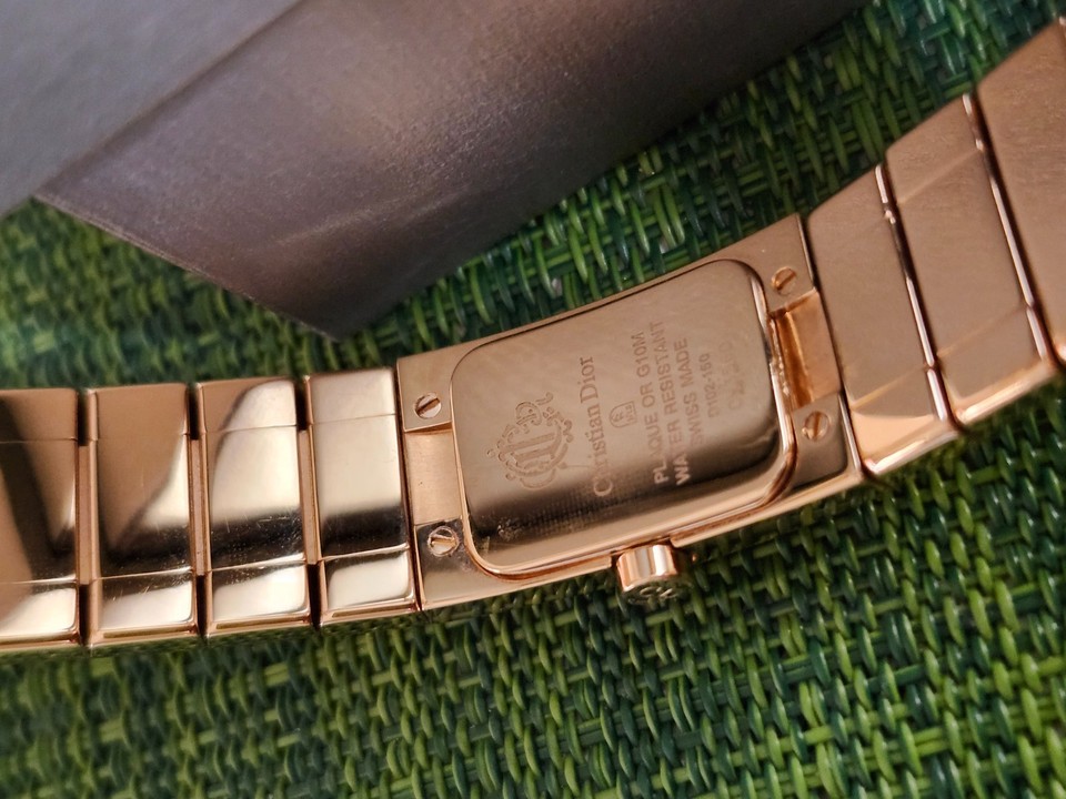 Vintage Christian Dior D102-150 Les Montres Ladies Quartz Wristwatch Gold Plated | eBay