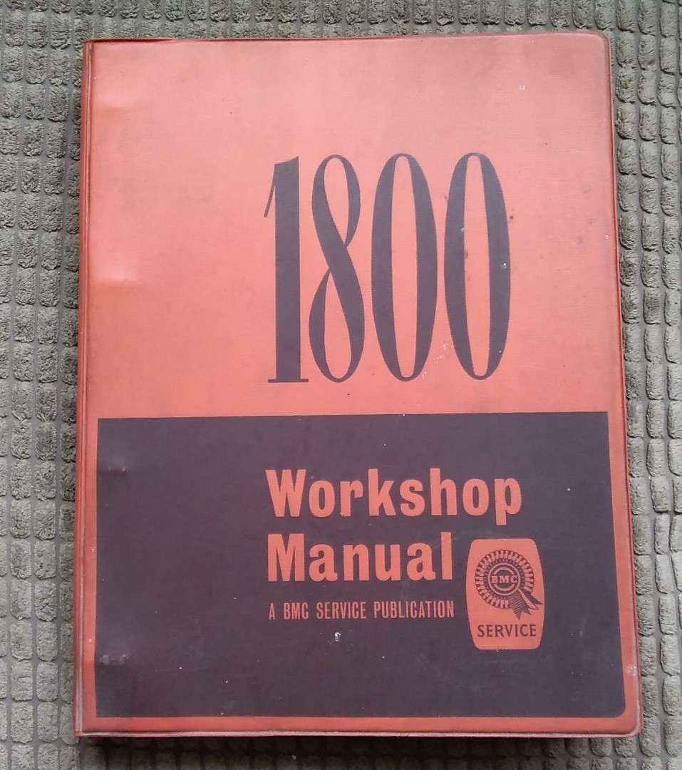 BMC Austin Morris Wolseley 1800 18/85 Genuine Factory Workshop Manual ...