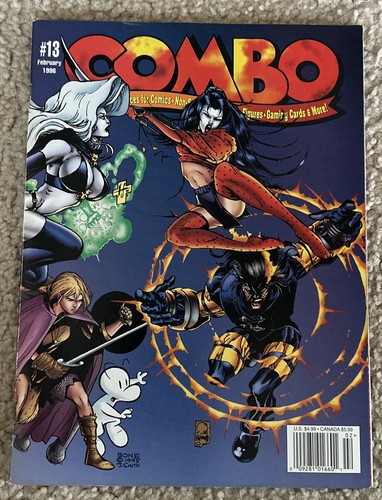 1996 February COMBO Magazine #13 Lady Death/Vampirella Price Guide | eBay