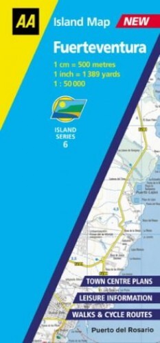 Fuerteventura (AA Island Maps) 9780749537814 | eBay