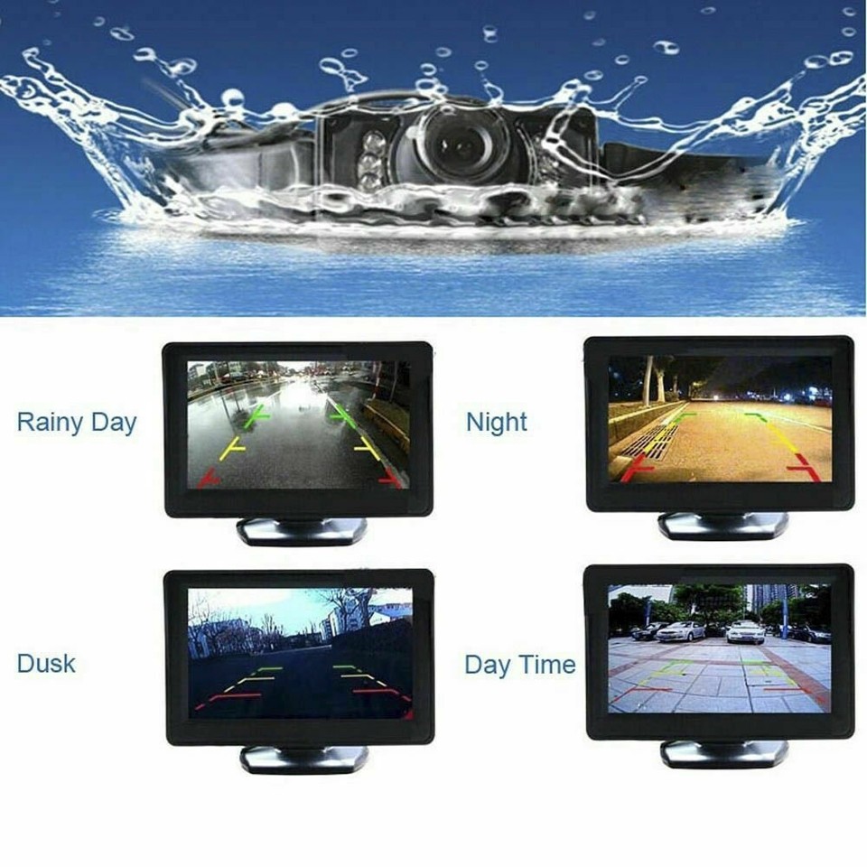 CMOS Car Rear View Backup Parking Reverse Camera Back HD Vision ...