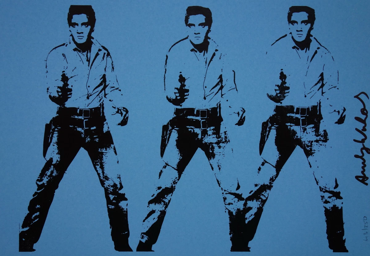 Andy Warhol 8 Elvises