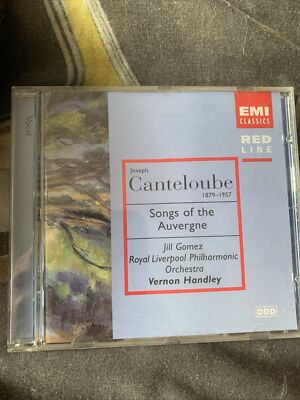 Canteloube Songs of the Auvergne-Jill Gomez (soprano) Vernon Cd(b66/13 ...