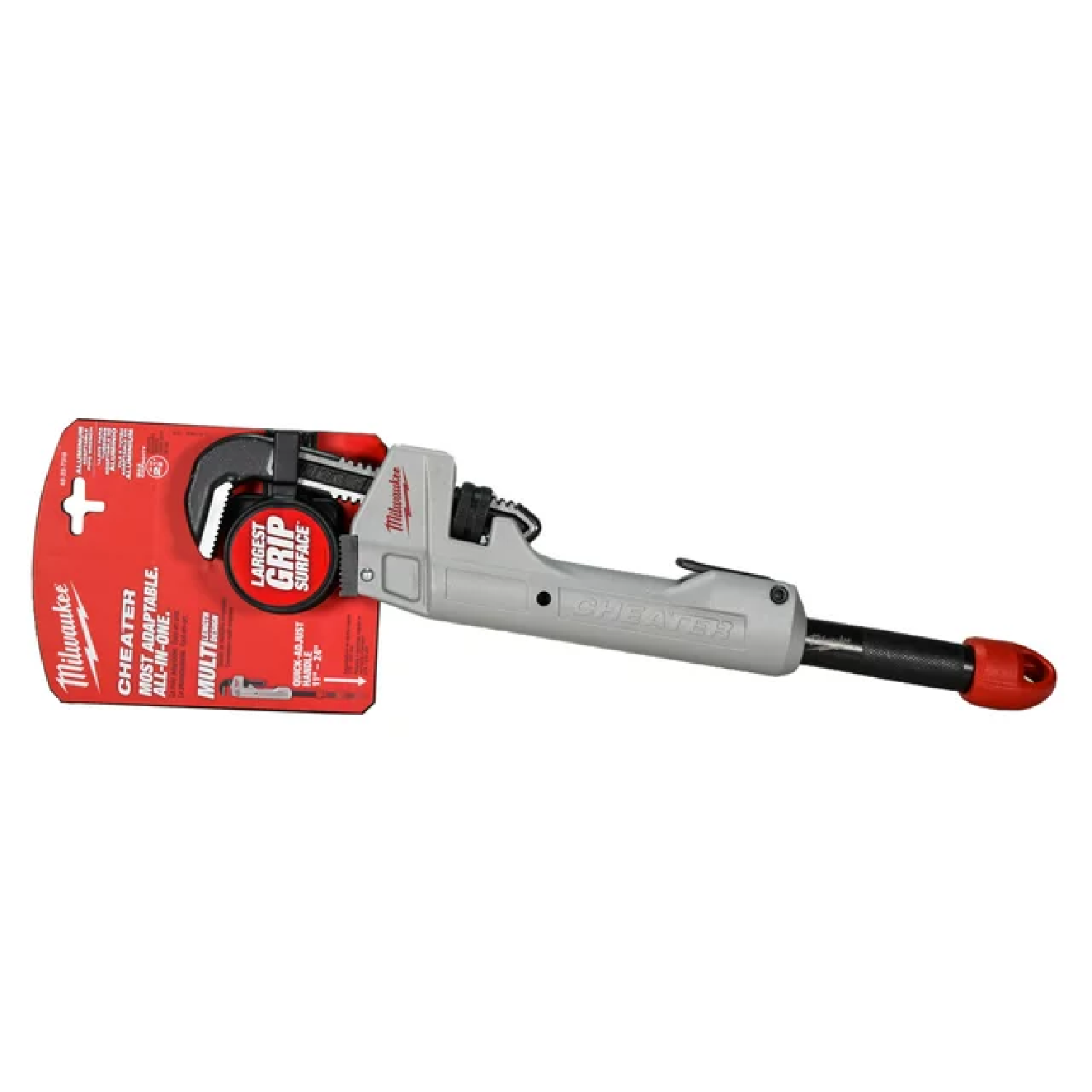 Milwaukee 48-22-7318 Aluminum Adjustable Cheater Pipe Wrench | eBay