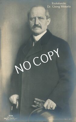 Foto PK Reichskanzler Dr. Georg Michaelis G1.36 | eBay.de