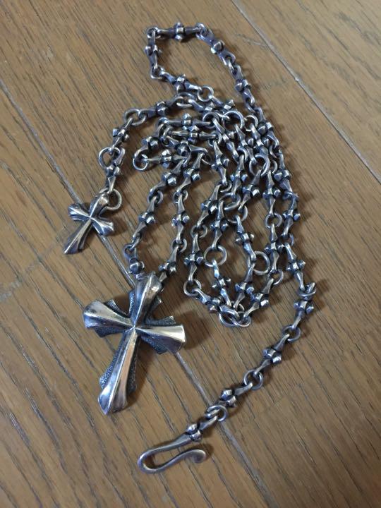 Bill Wall Leather BWL Brand Rosary 925 Necklace Cross Charm Accessory ...