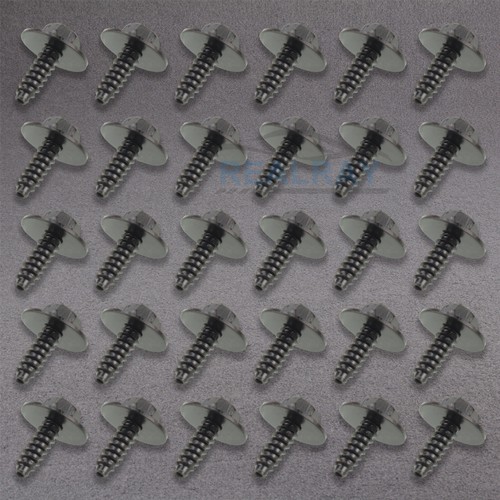 For Mazda 9CF6-00-516B Bumper Retainer Screw 8mm Hex Splash Baffle Bolt ...