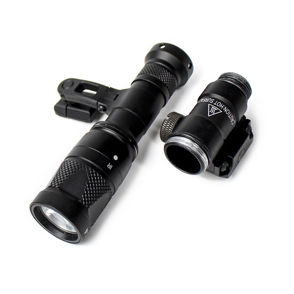 SOTAC M300V IR Flashlight with S/S MA-X Bracket Tactical Helmet Mount ...
