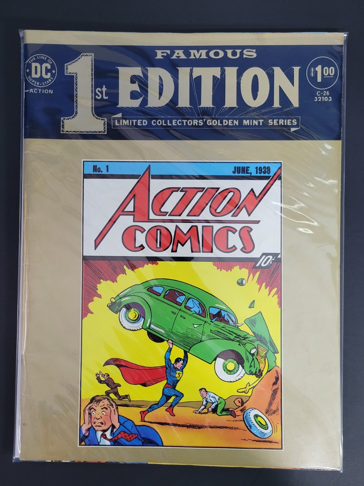 Action Comics #1 Famous First Edition 1974 DC Reprints 1st Superman ...