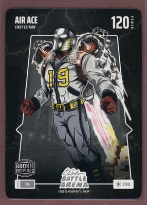 2026 Bo Jackson Battle Arena Steel #134 Ace Bailey RC "Air Ace" | eBay