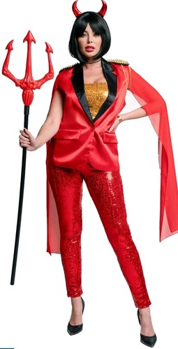 Tipsy Elves Classic Red Devil Halloween Costume Womans Medium | eBay