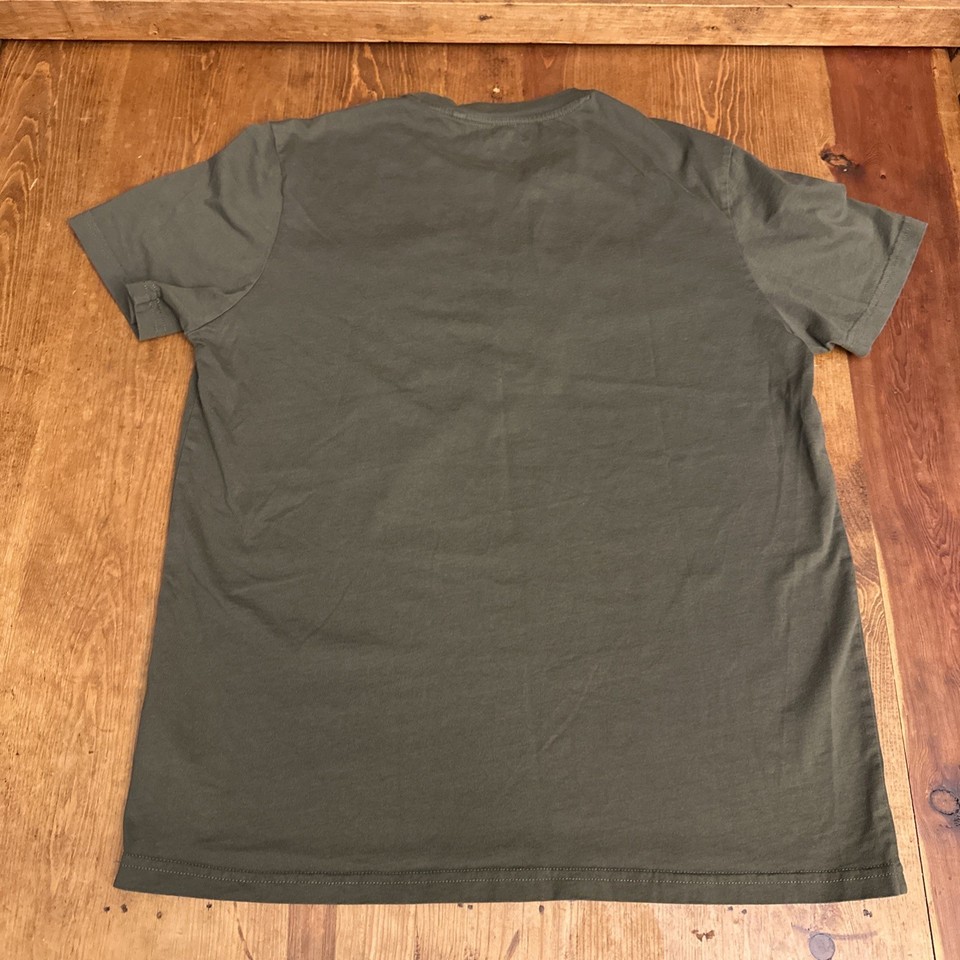 Guess Logo Short Sleeve T-Shirt Women’s Olive Green Size XL | eBay UK