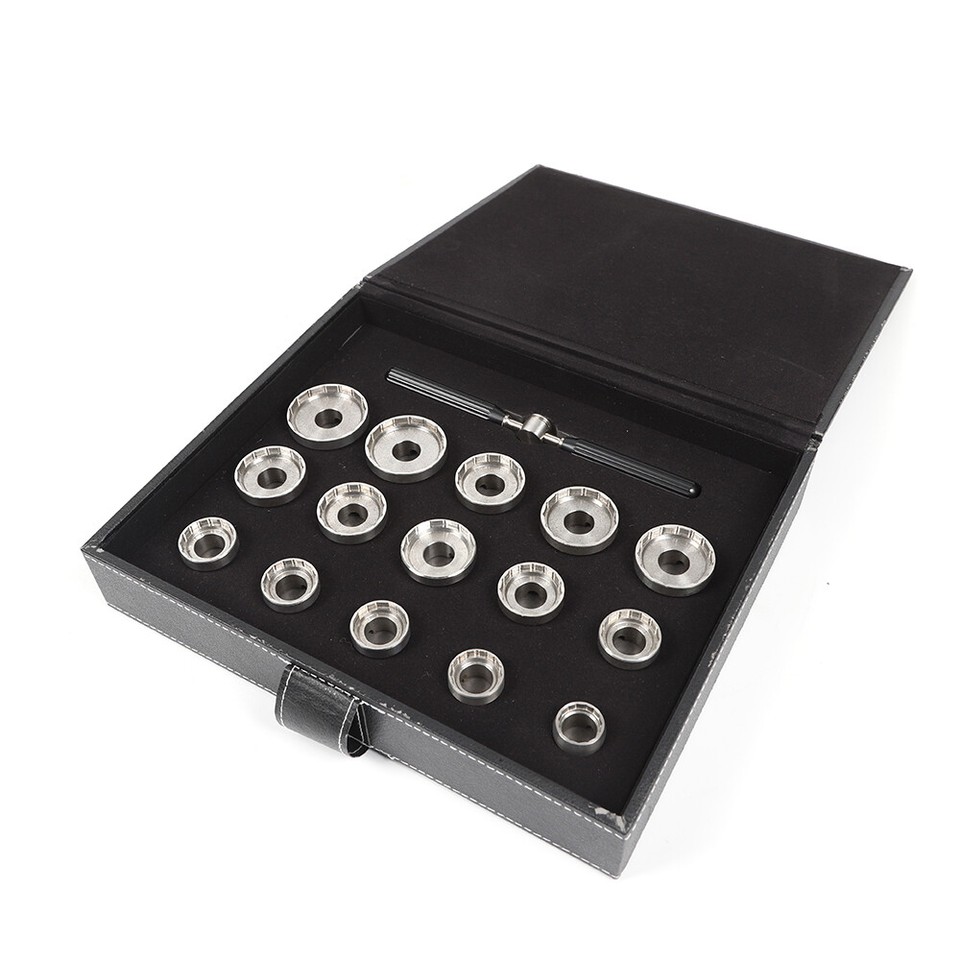 15Dies Watch Back Case Opener Die Fit Breitling Removal Tool opener Set ...