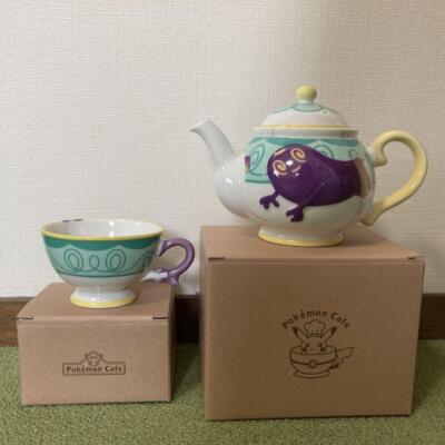 Pokemon Polteageist TeaPot & Sinistea Tea Mug Cup Set Japan Cafe ...