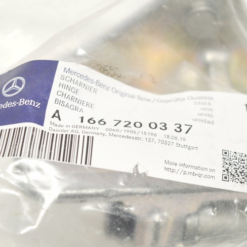 MERCEDES BENZ GLE W166 FRONT LEFT DOOR LOWER HINGE A1667200337 12-18 | eBay