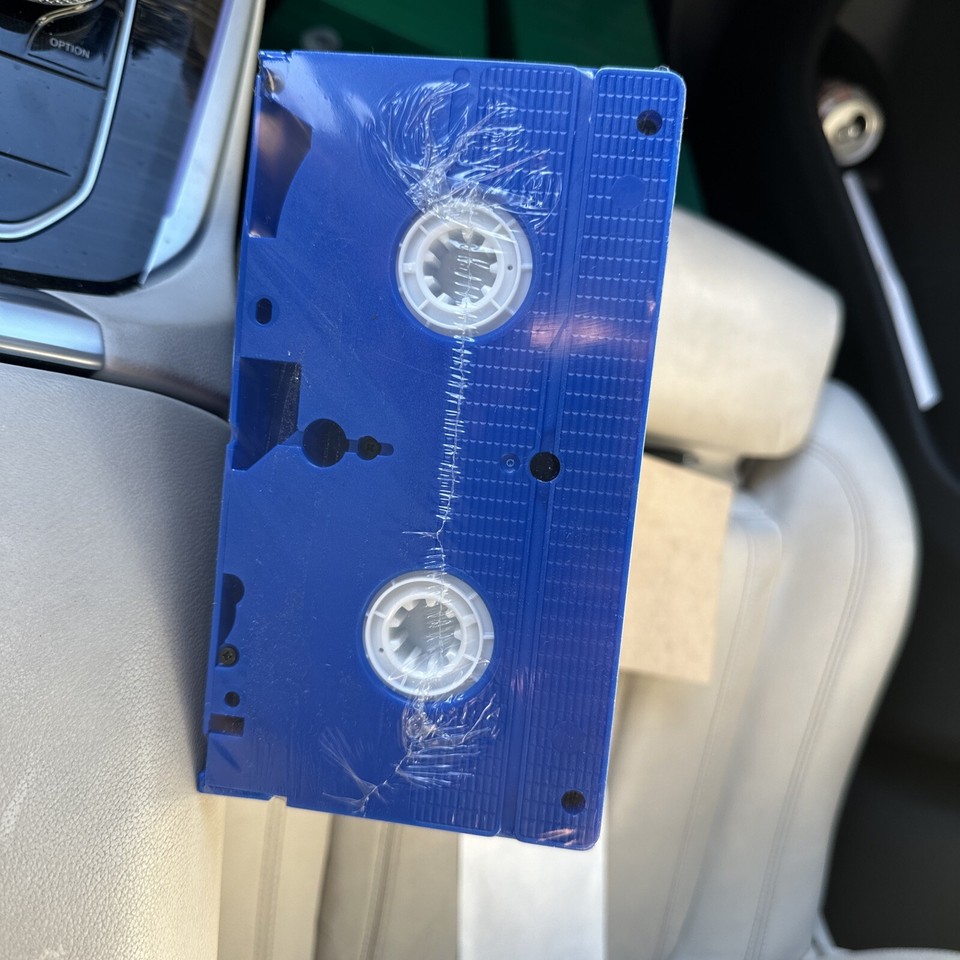 VHS Blue Colored Shells: 10 Units Shrink wrapped.empty Vhs Shell | eBay