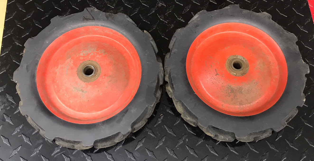 Yard-Man Earth Bird Rototiller 5030-3 Wheel set hard rubber [7c] | eBay