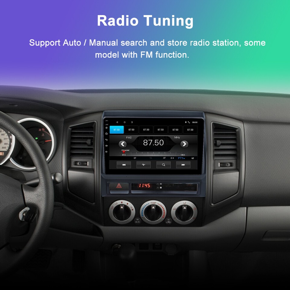 For Toyota Tacoma 2005-2015 Car Radio Stereo Android 13.0 Carplay GPS ...