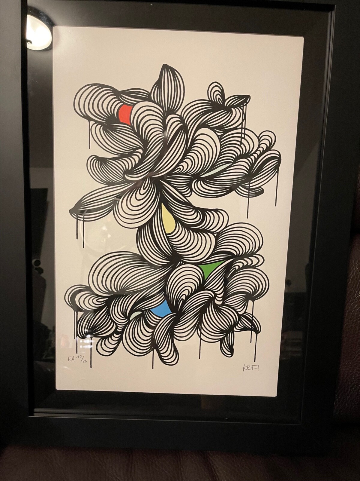 Kef! (Simon Rohlen), Green Mountains & Silver Clouds #5 ARTIST PROOF ...