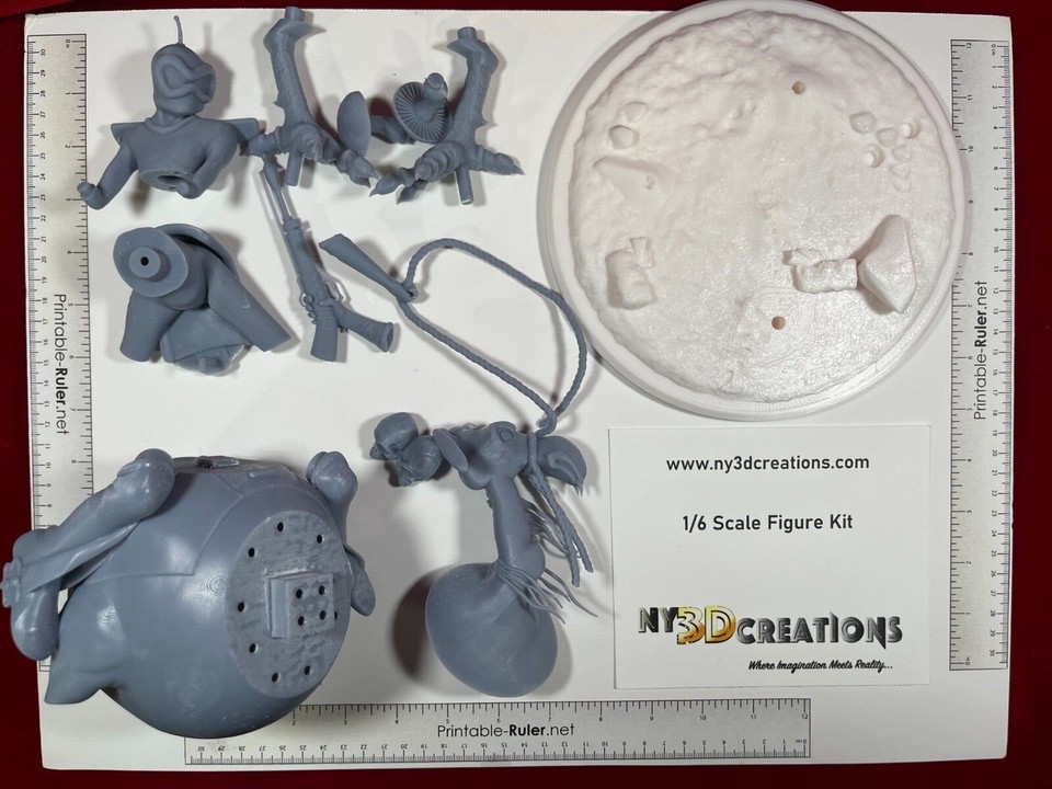 Necron 99 "Peace" Wizards Film - Resin - Model Kit - 1/6 or 1/8 Scale ...