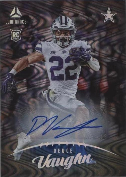 2023 Panini Luminance - Rookie Deuce Vaughn #142 Blue Autographs /50 ...