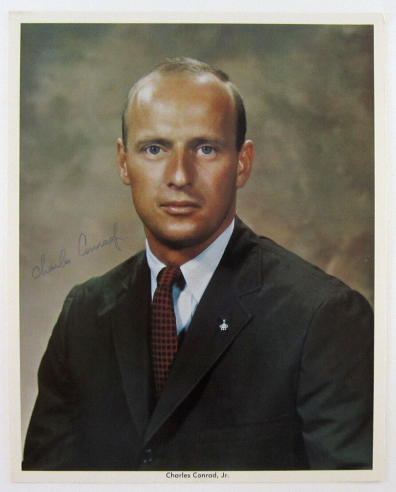 Vintage NASA Astronaut Signed Picture Charles Conrad Apollo 12 (Autopen) 1966 | eBay