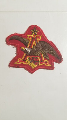 Vintage Budweiser Anheuser Busch Eagle Beer Patch Qty 1 | eBay