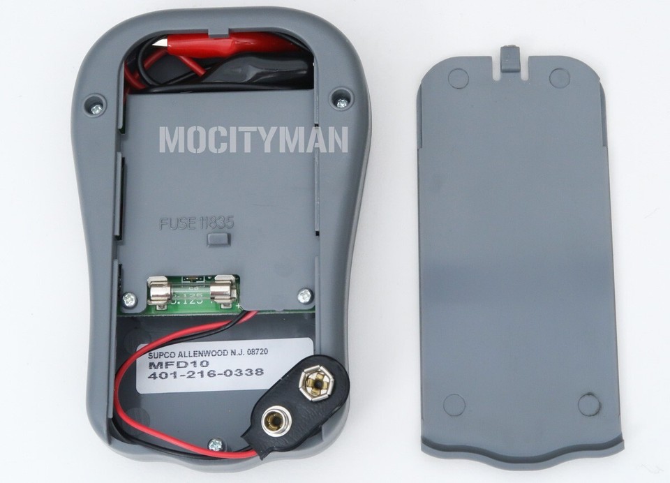 Supco MFD10 Digital Capacitor Meter Capacitance Tester Genuine USA Made ...