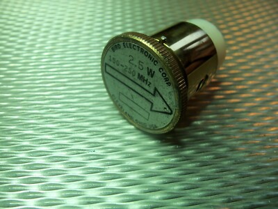 Bird 43 Thruline WattMeter Element 2.5W 150-2 150-250MHz 2.5C | eBay