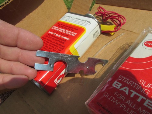 VTG COX MODEL GAS ENGINE TOY FUEL-BATTERY-TOOLS STARTING KIT NIB | eBay