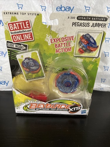 BEYBLADE Pegasus Jumper Extreme Top System X-200 XTS Stealth Battlers ...