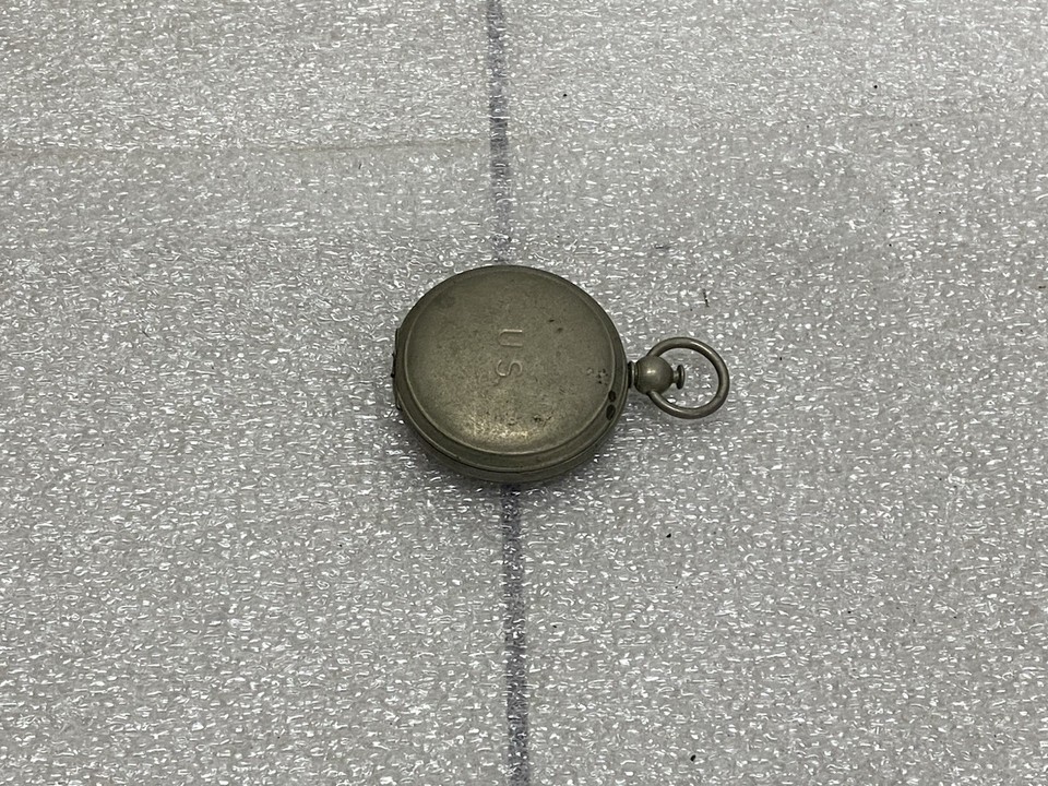 Vintage Wittnauer WWII Pocket Compass US Military - Working | eBay