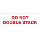 Tape Logic Pre-Printed Carton Sealing Tape, "Do Not Double Stack...", 2 ...