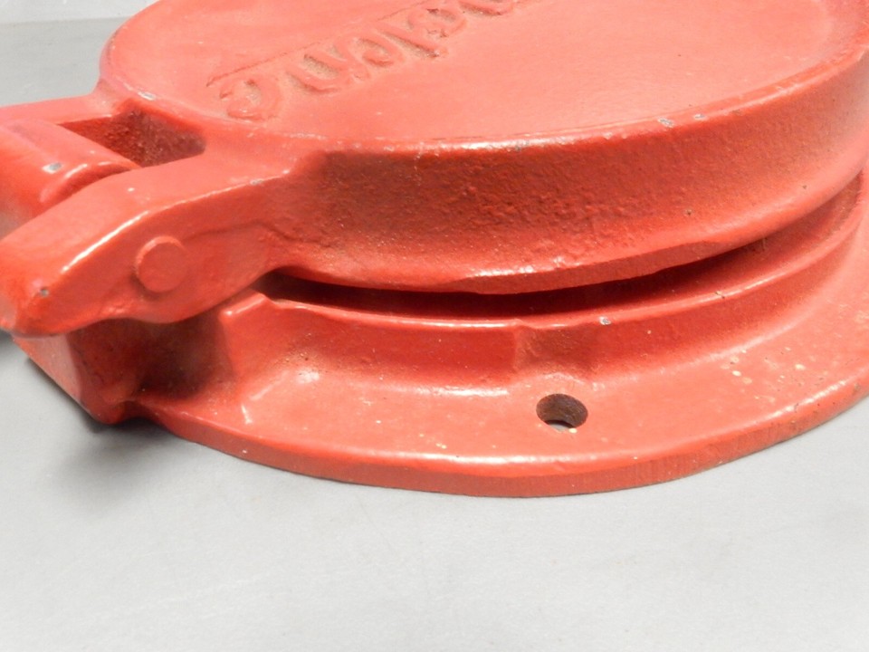 Vintage Original Magnolene Cast Iron Oil Dispenser Lubester Lid Assy ...