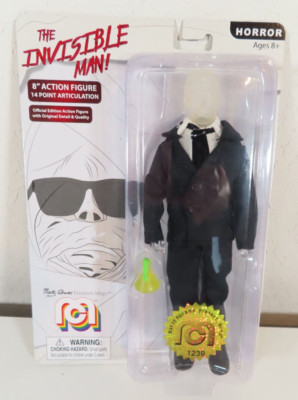 Mego THE INVISIBLE MAN ACTION FIGURE H. G. Wells Horror #380 2018 Marty ...