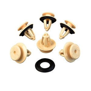 10x Verkleidung Befestigungs Clips mit Dichtung für VW Skoda Porsche ...