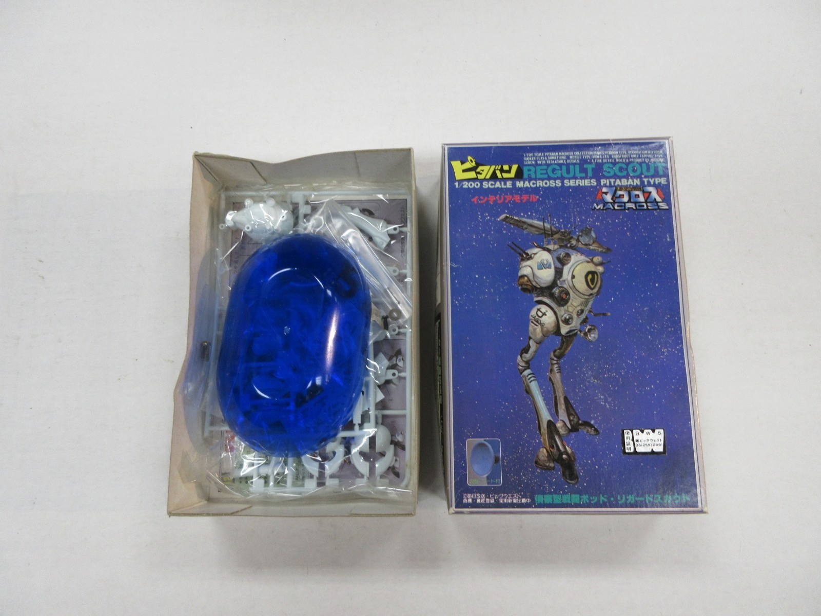 NICHIMO MACROSS REGULT SCOUT 1/200 SCALE MODEL KIT W/ BOX | eBay