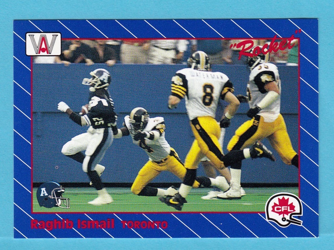 1991 AW Sports Canadian Football - Raghib Ismail - Toronto Box 737 | eBay